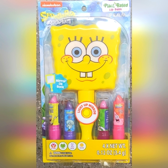 SpongeBob Squarepants | Makeup | Spongebob Squarepants Plant Based Lip ...